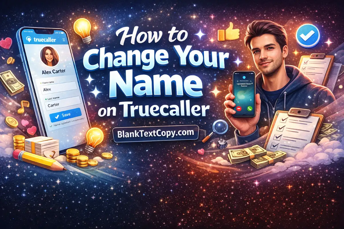 How to Change Your Name on Truecaller 2026 - Top Name Ideas