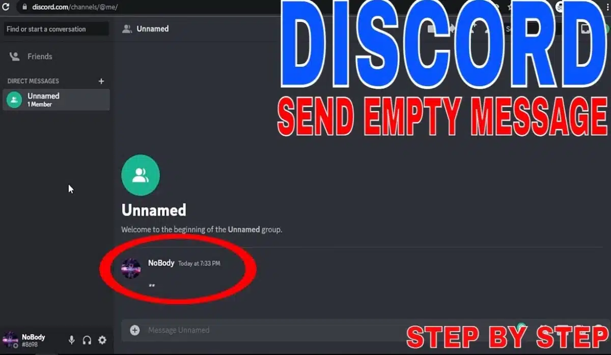 Blank Message Discord Copy Paste 2026 - Long Invisible Text
