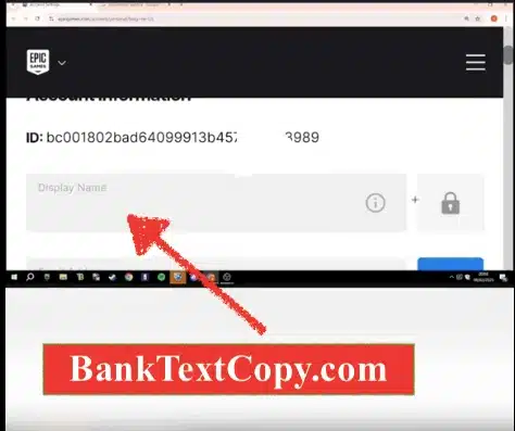 Invisible Character Epic Games 2026 - Invisible Username